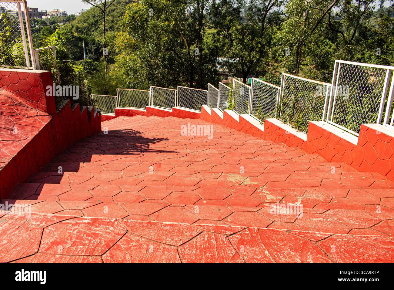 Scenic hilltop trail red hi-res stock photography and images - Alamy