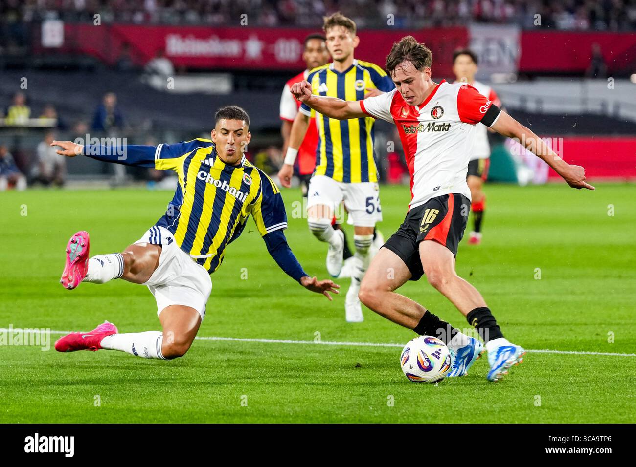 Leo sauer and mert muldur of fenerbahce sk hi-res stock photography and ...