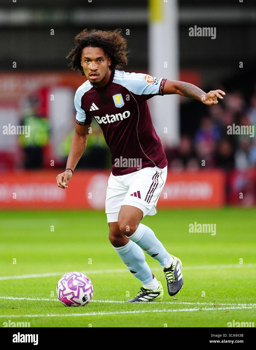 Aston Villa's Boubacar Kamara during the pre-season friendly match at ...