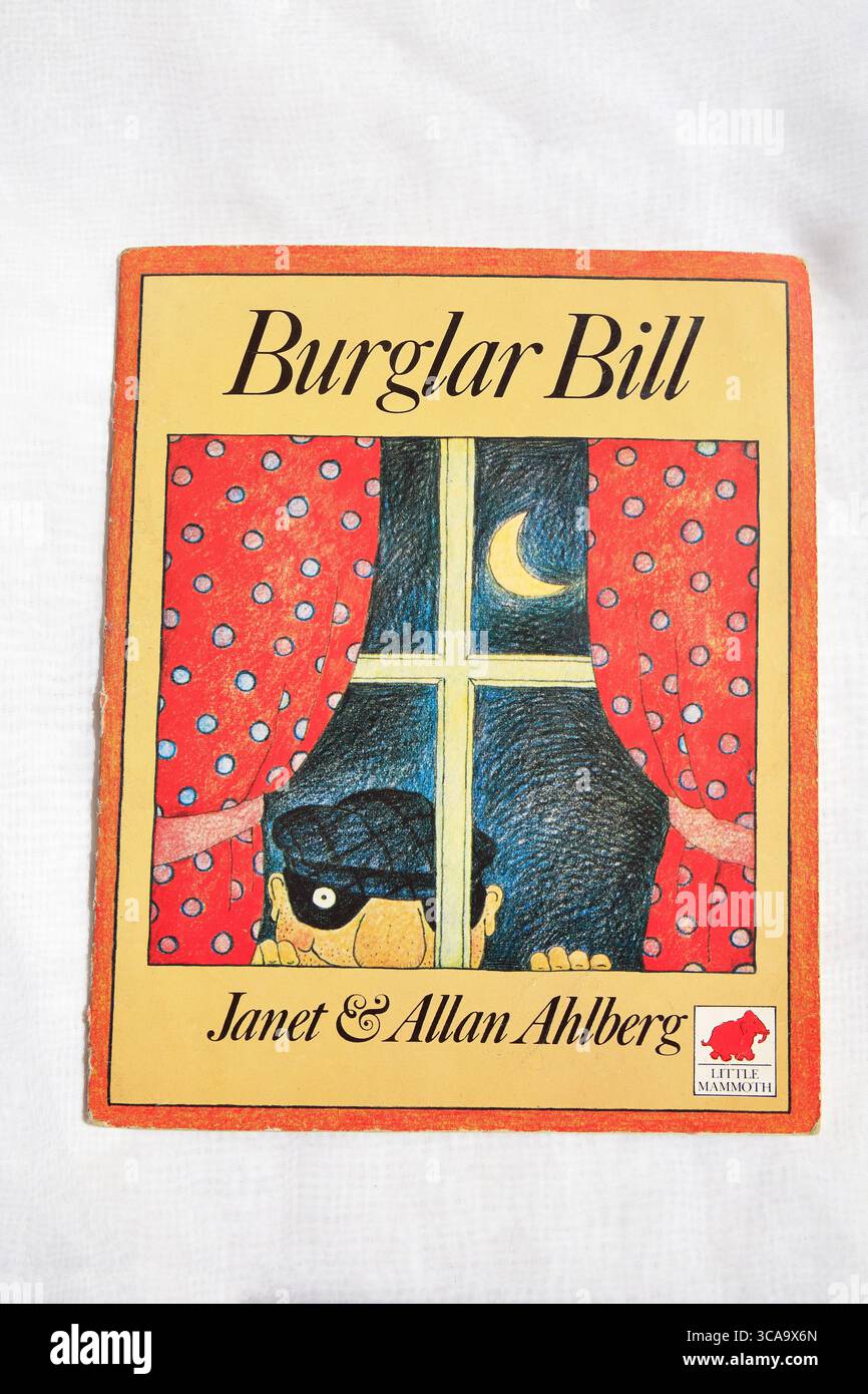 Burglar Bill by Janet & Allan Ahlberg. Studio set up photo of book ...