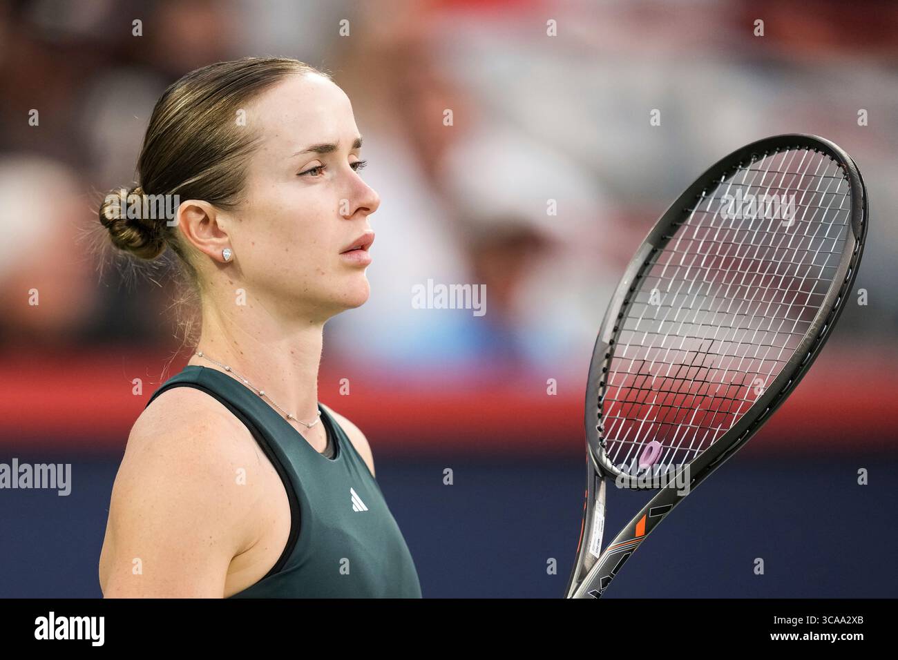 MONTREAL, QC - AUGUST 05: Look on Elina Svitolina (UKR) during a ...