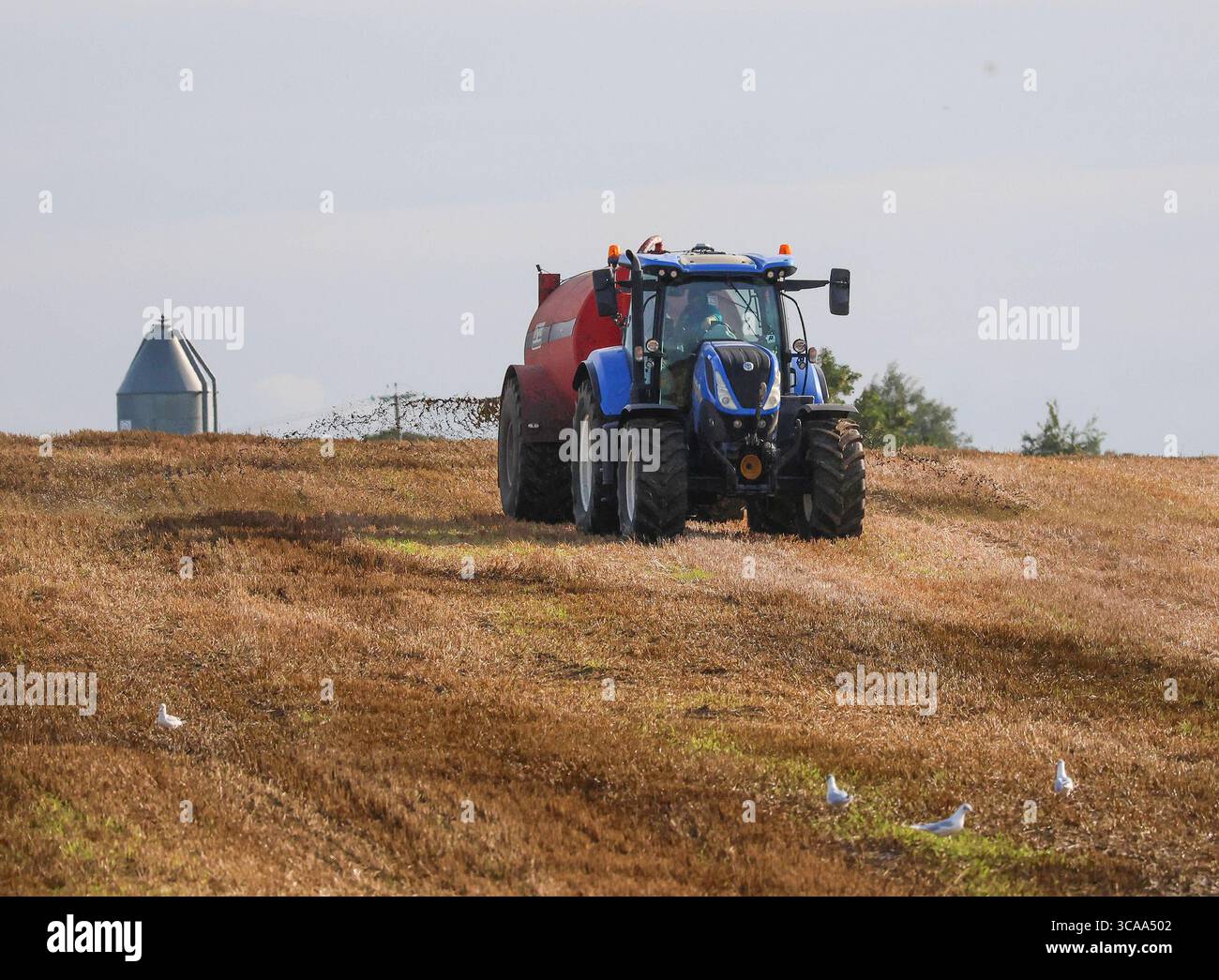 Spreading slurry august hi-res stock photography and images - Alamy
