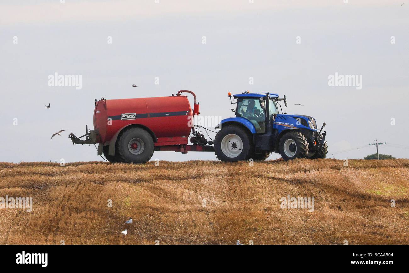 Spreading slurry august hi-res stock photography and images - Alamy