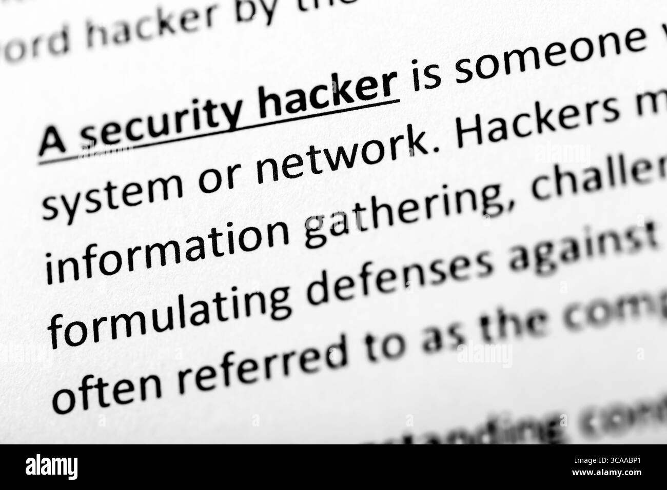 Cyberattack malicious cyber hack Black and White Stock Photos & Images ...