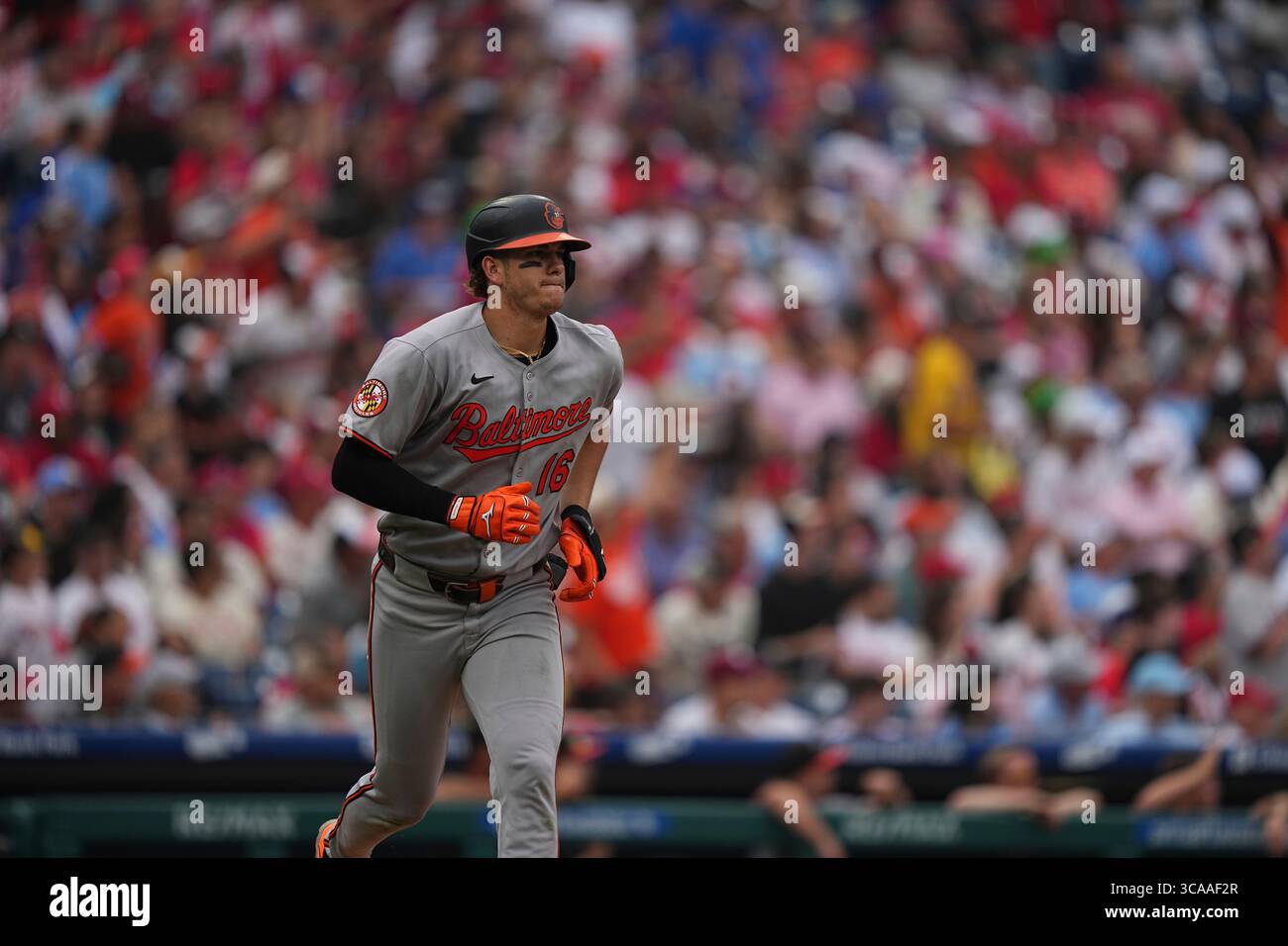 Philadelphia Phillies' Brandon Marsh in action during baseball game ...