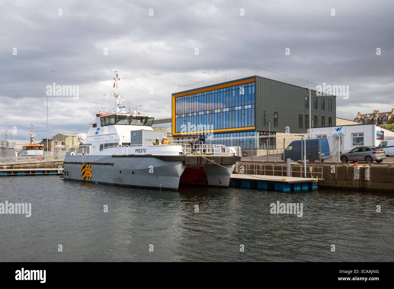 Buckie Harbour & the Operations & Maintenance base that will service ...