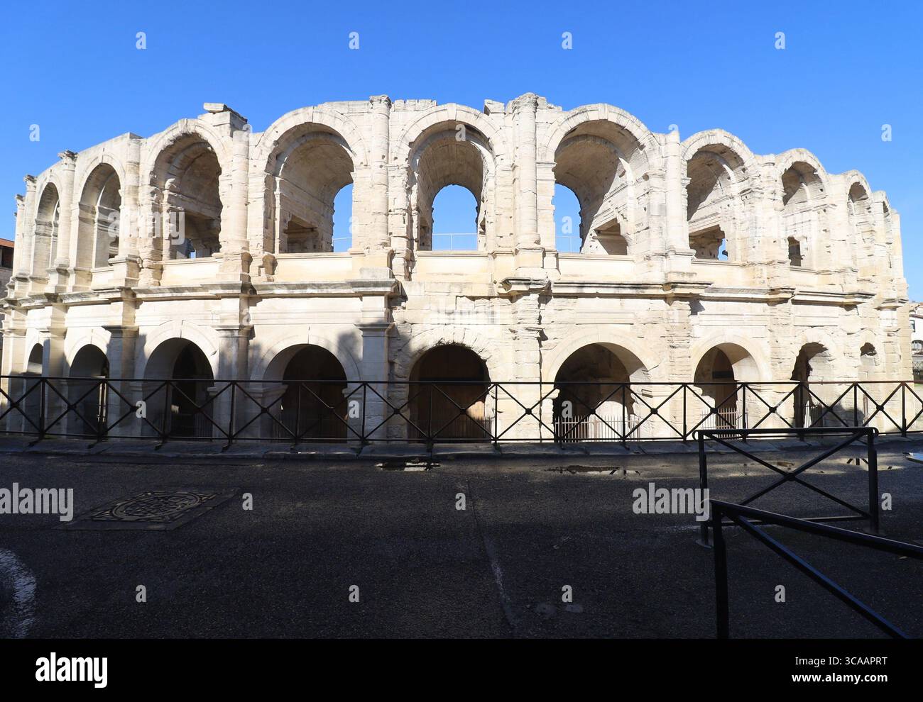 Arles Arena, Roman amphitheater, city of Arles, Bouches-du-Rhône ...