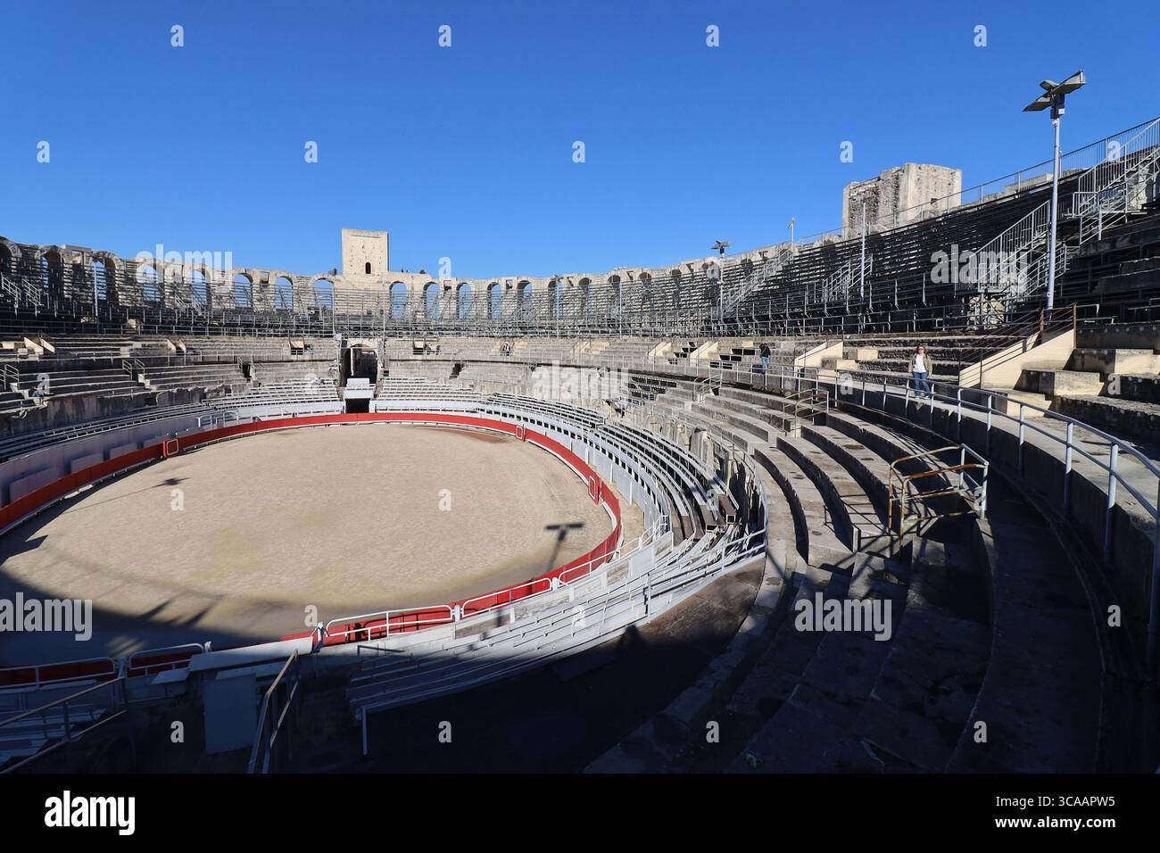 Arles Arena, Roman amphitheater, city of Arles, Bouches-du-Rhône ...