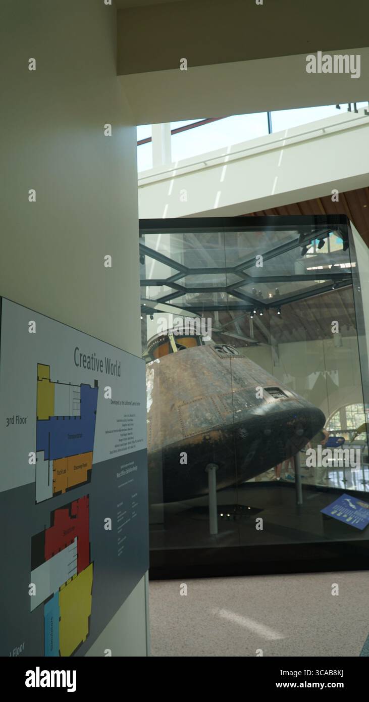 Interior apollo spacecraft capsule hi-res stock photography and images ...