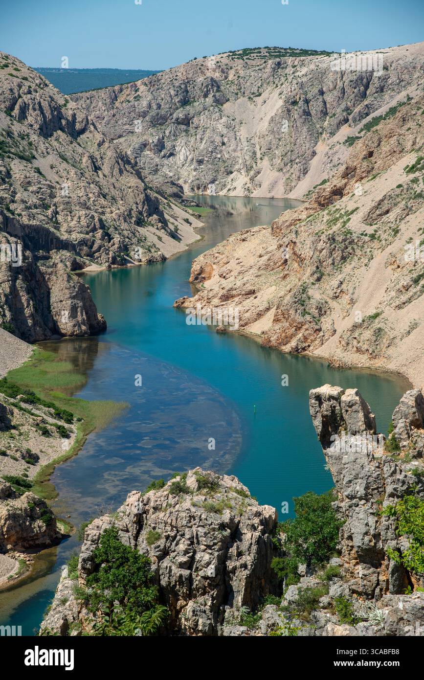 Canyon zrmanja river croatia hi-res stock photography and images - Alamy