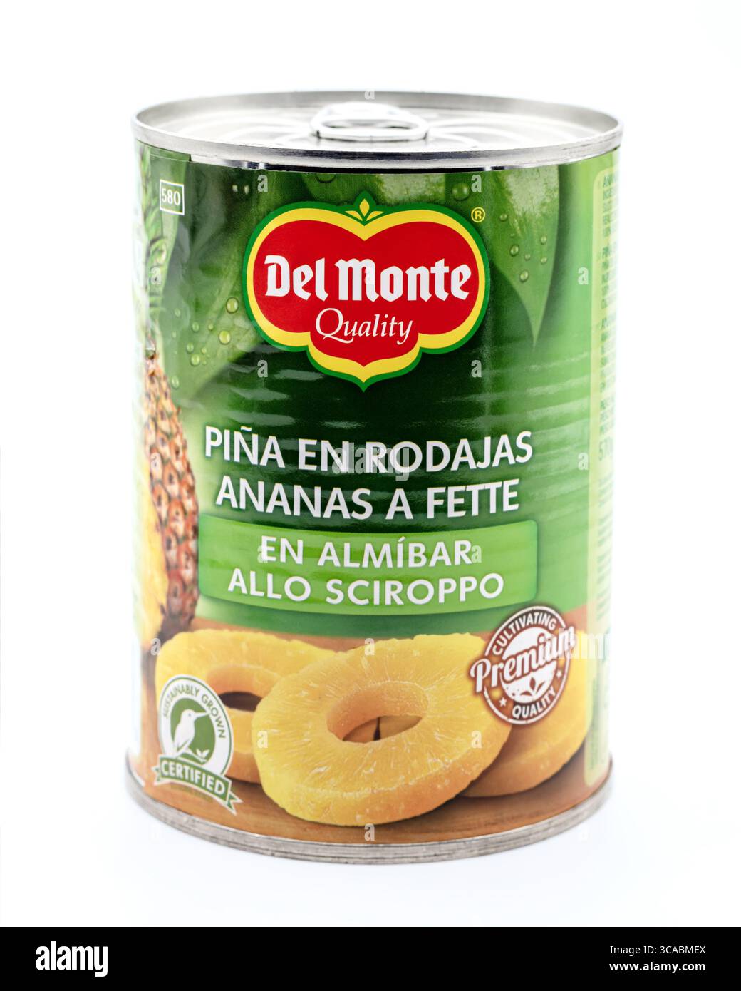 Del Monte ananas a fette allo sciroppo,sliced pineapple in syrup ...