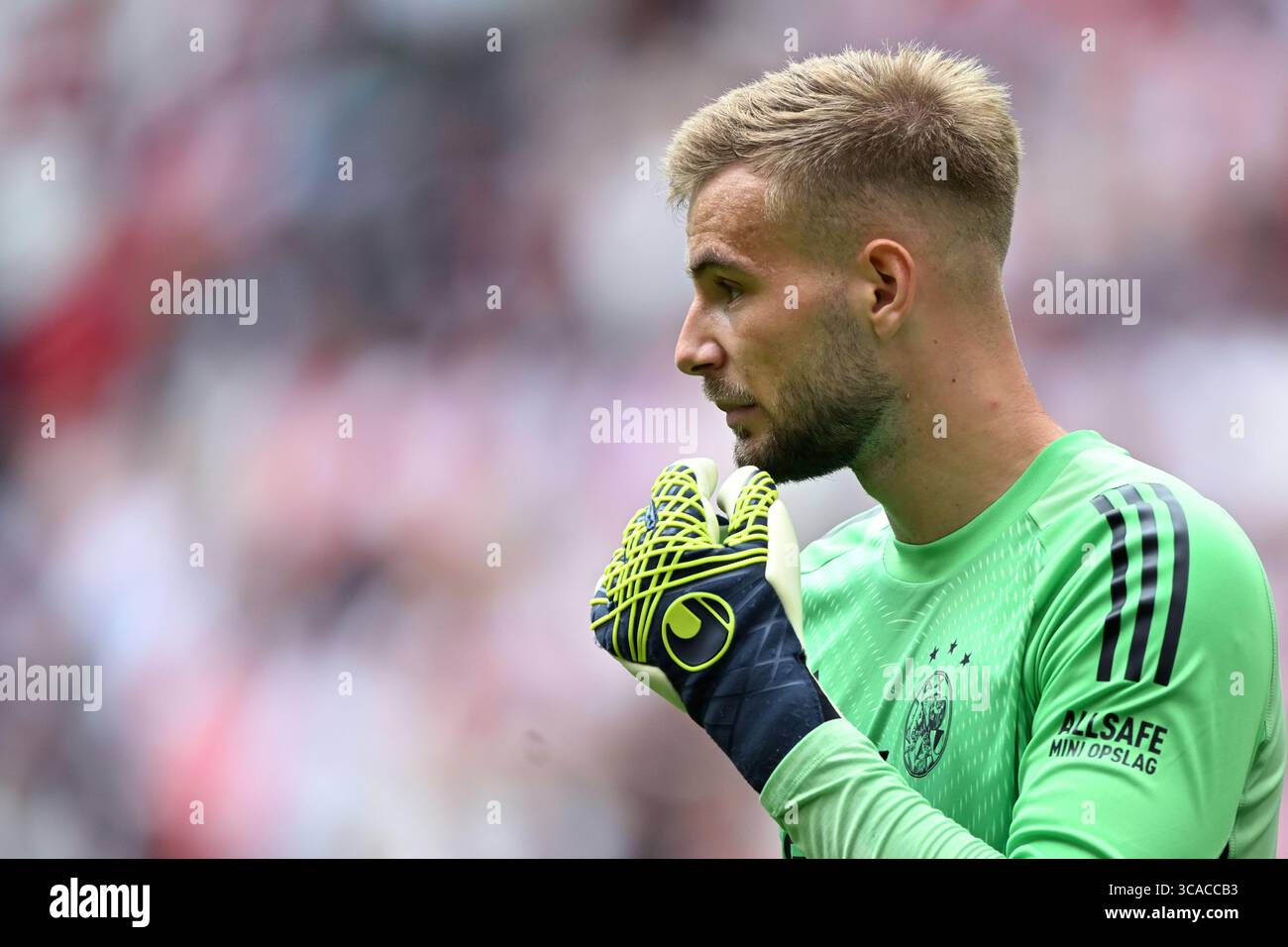 AMSTERDAM - Ajax goalkeeper Vitezslav Jaros during the practice match ...