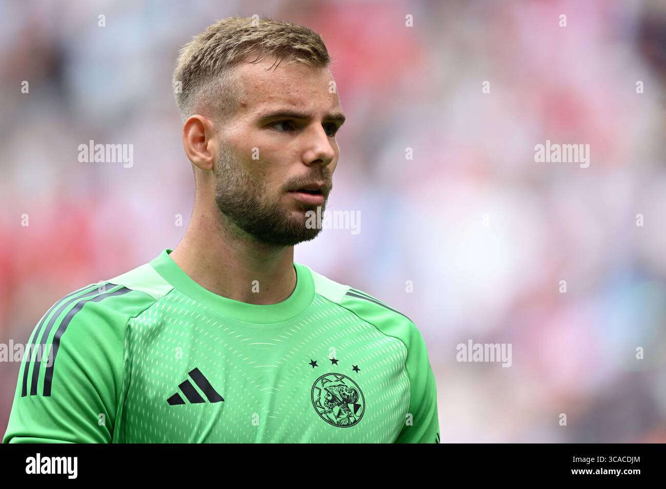 AMSTERDAM - Ajax goalkeeper Vitezslav Jaros during the practice match ...