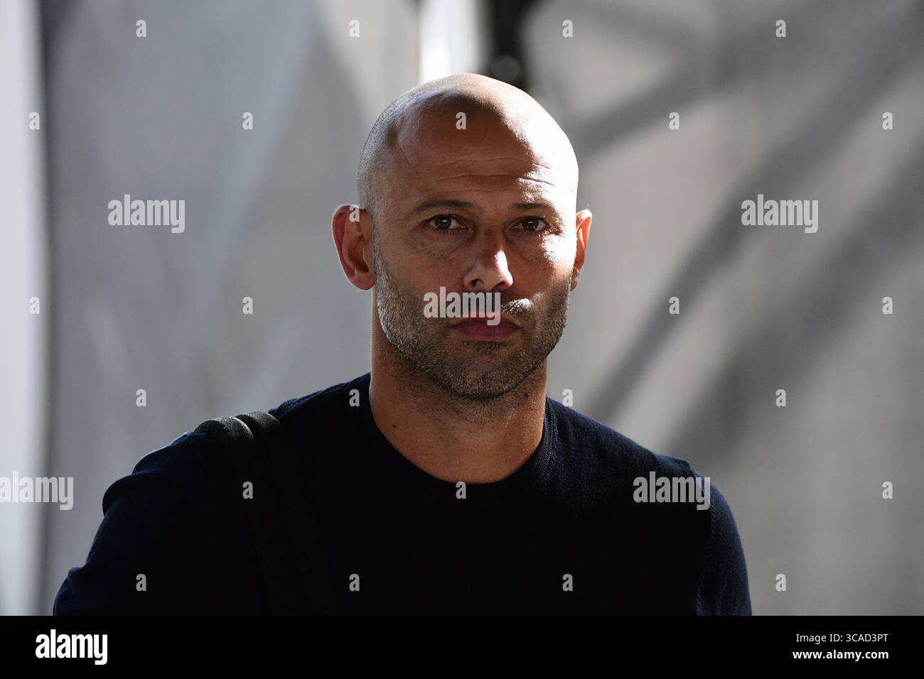 Inter Miami head coach Javier Mascherano walks into the stadium prior ...