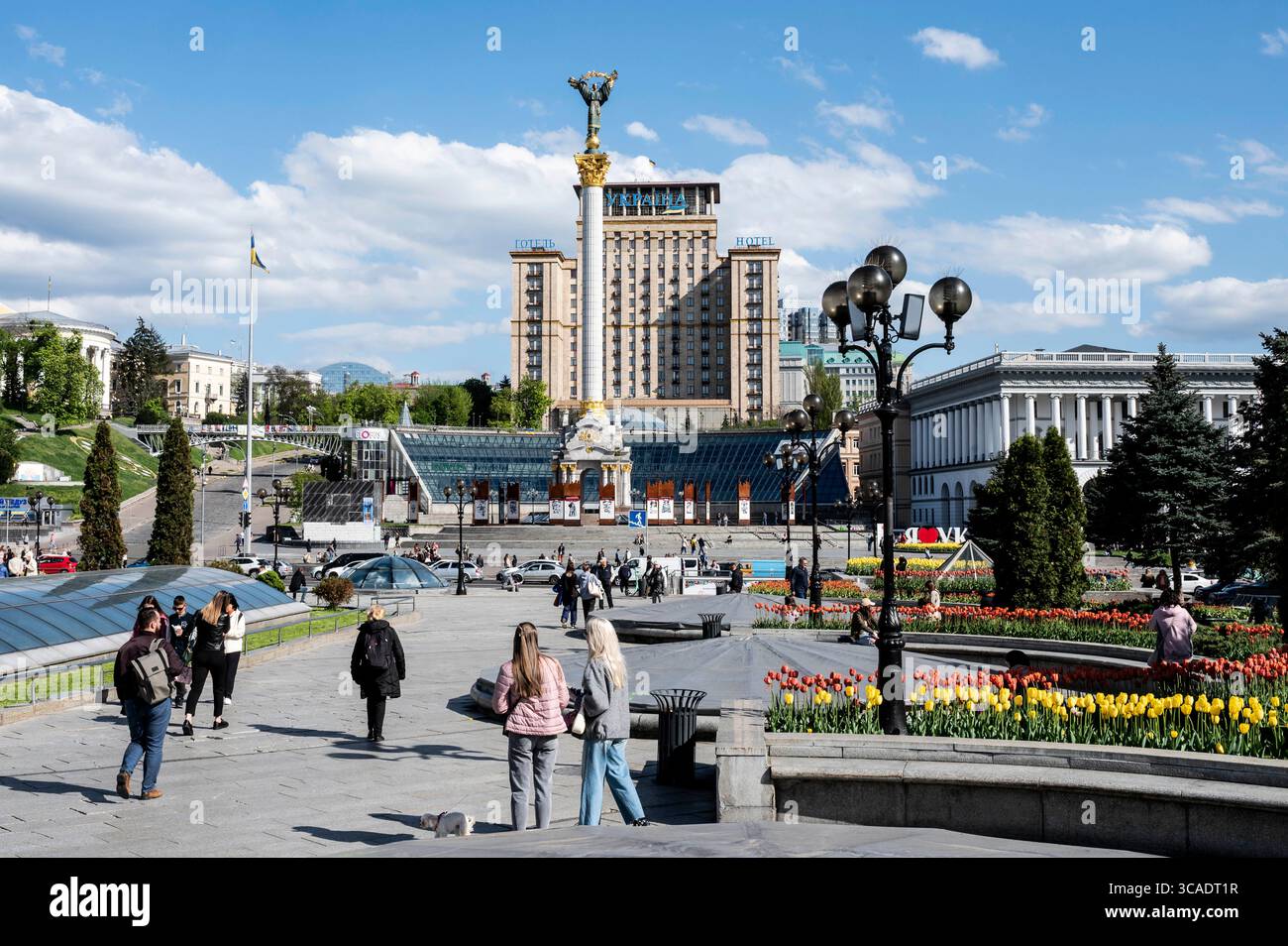 May 5, 2023, Kyiv, Kyiv Oblast, Ukraine: Maidan Square (Maidan ...