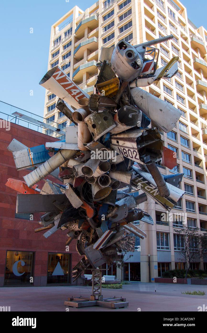 The Chas Stainless Steel sculpture by Nancy Rubins at Museum of ...