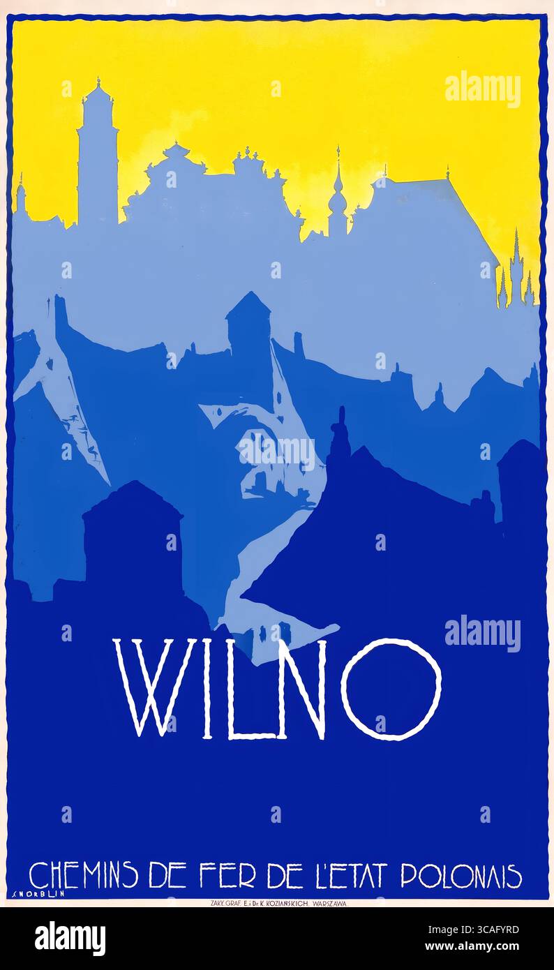 Wilno posters hi-res stock photography and images - Alamy