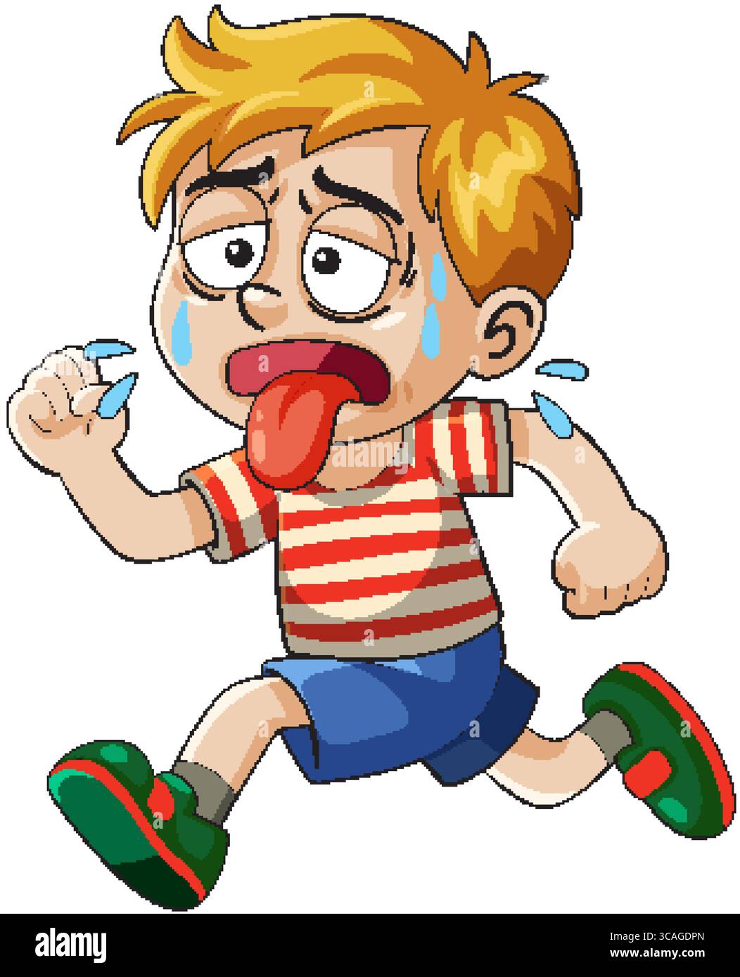 Child wearing sneakers Cut Out Stock Images & Pictures - Alamy