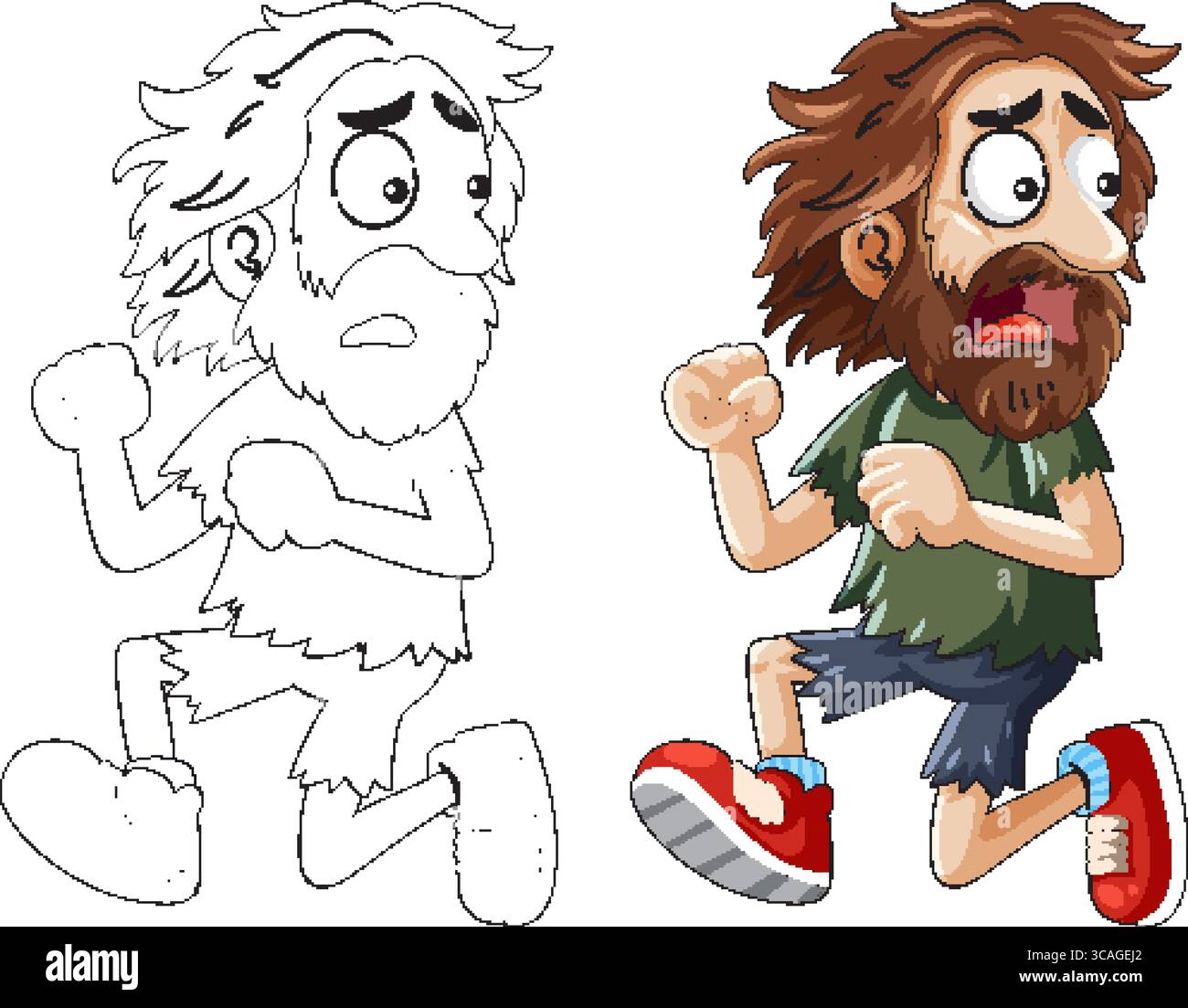 Featuring exaggerated outlines hi-res stock photography and images - Alamy