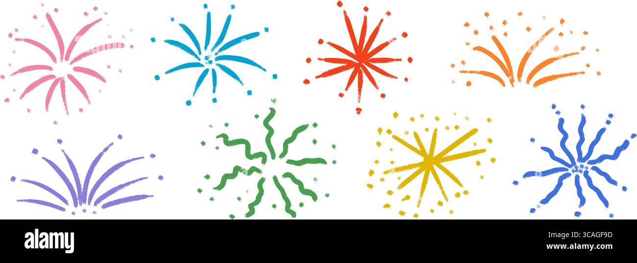 Green line sparkler firework icon hi-res stock photography and images ...
