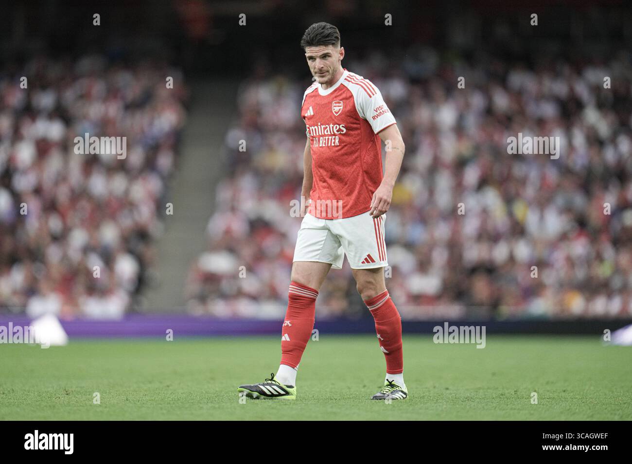 Declan Rice of Arsenal during the Pre-season friendly match Arsenal vs ...