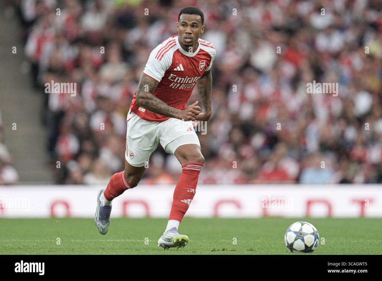 Gabriel of Arsenal during the Pre-season friendly match Arsenal vs ...