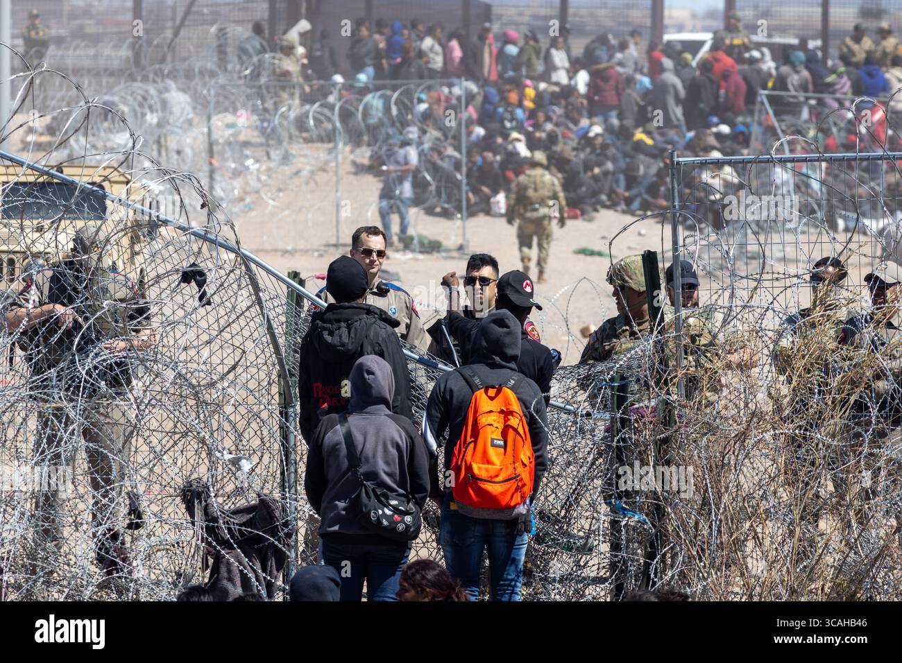 Tense atmosphere at Ciudad Juarez border with heightened security ...