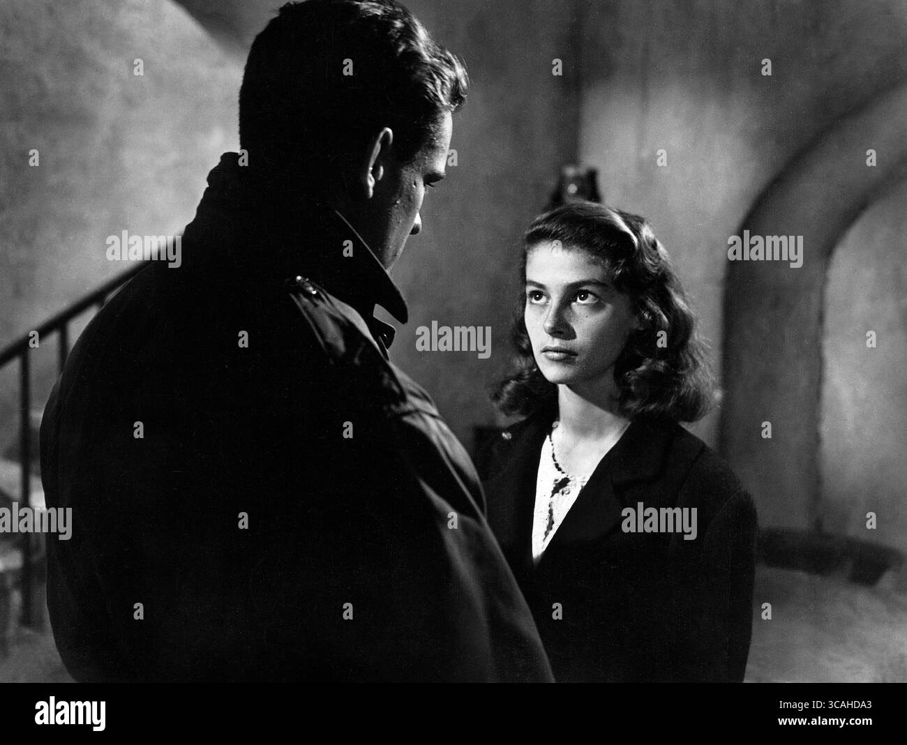 December 1, 2022: John Ericson, Pier Angeli, on-set of the Film ...