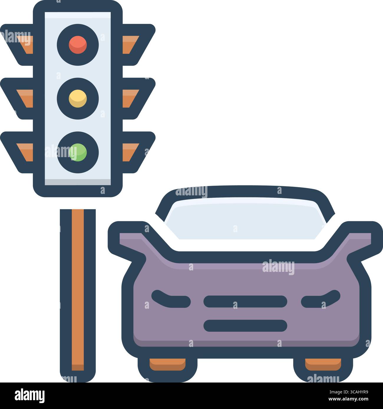 Safety signaling Stock Vector Images - Alamy