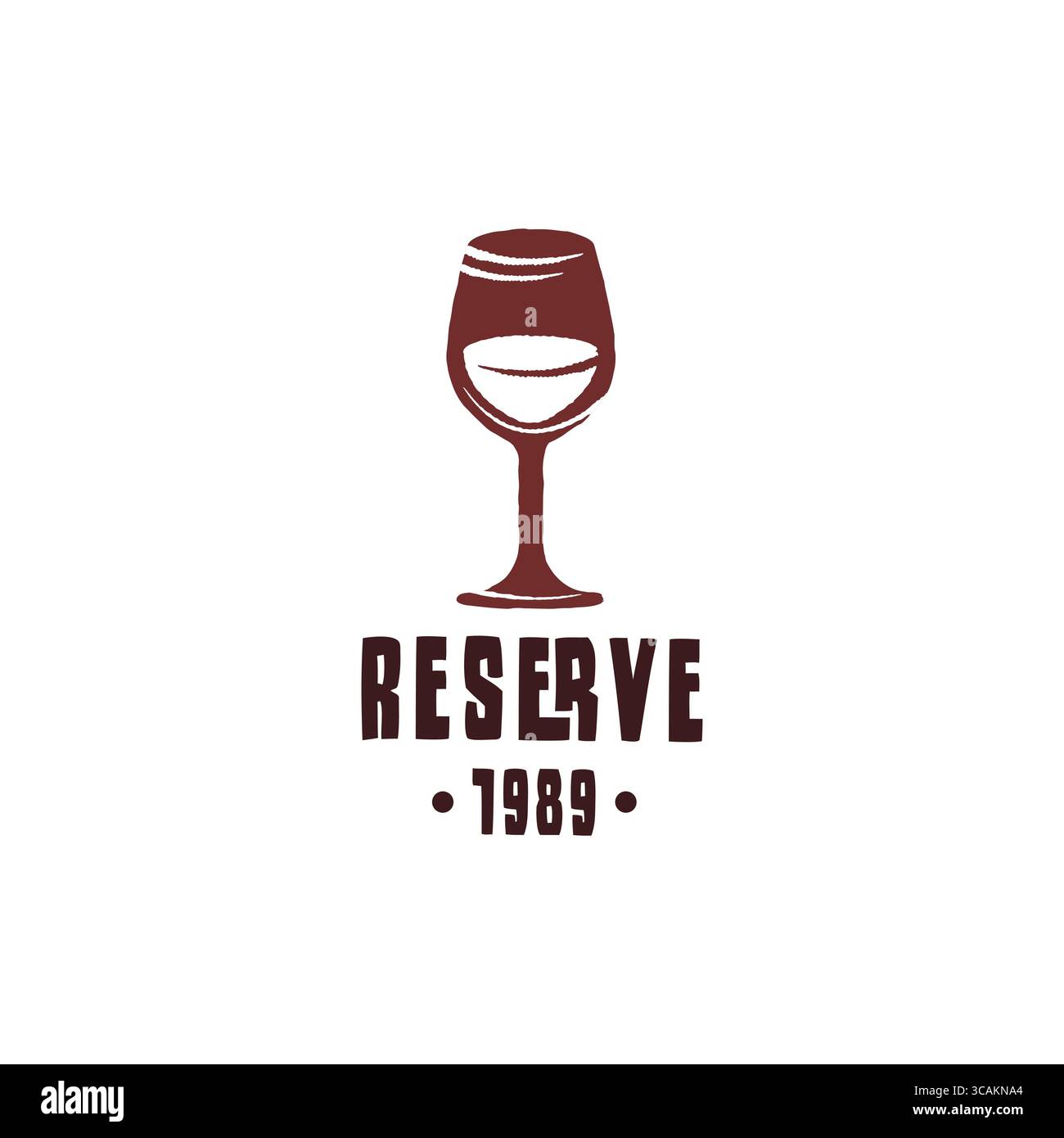 Wine Reserve Logo Stock Vector Image & Art - Alamy