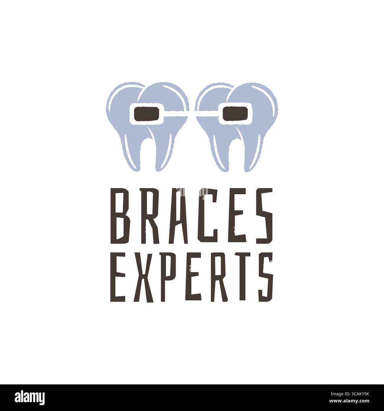 Teeth braces tooth root Cut Out Stock Images & Pictures - Alamy