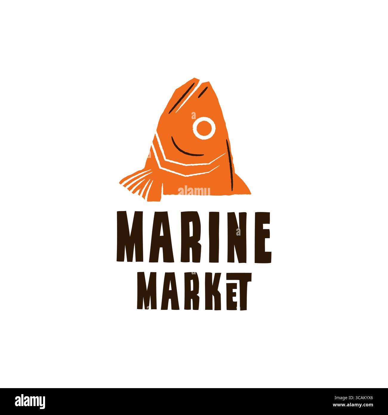Marine Market Logo Stock Vector Image & Art - Alamy
