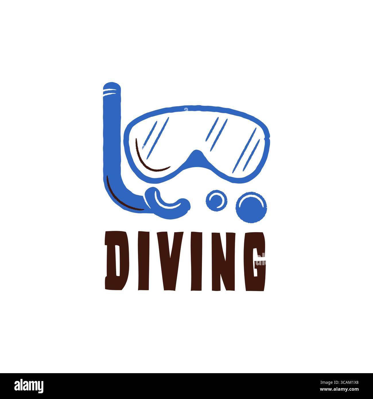 Diving logo hi-res stock photography and images - Alamy