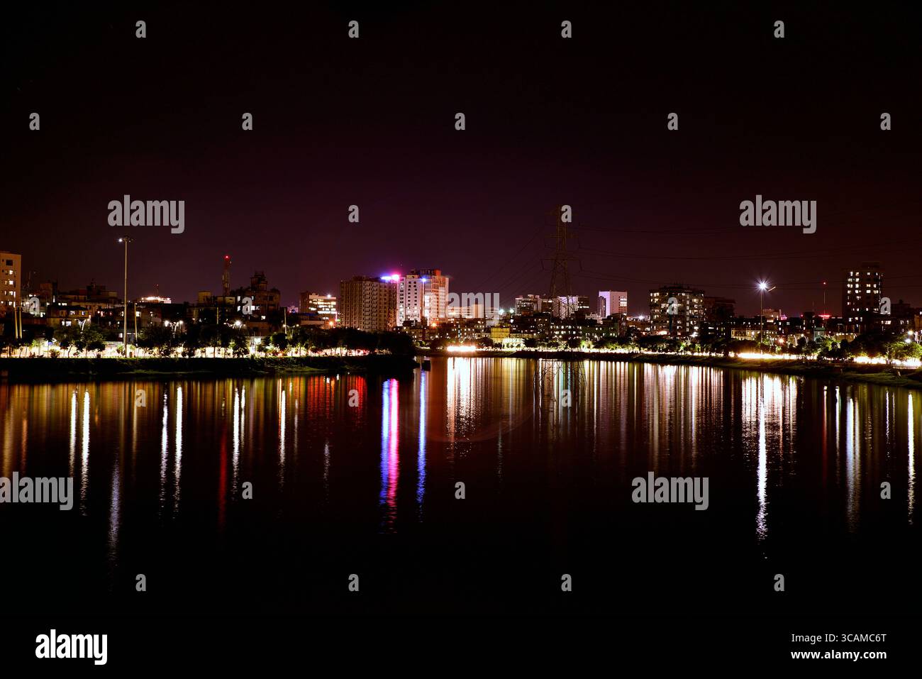 Hatirjheel dhaka lights hi-res stock photography and images - Alamy