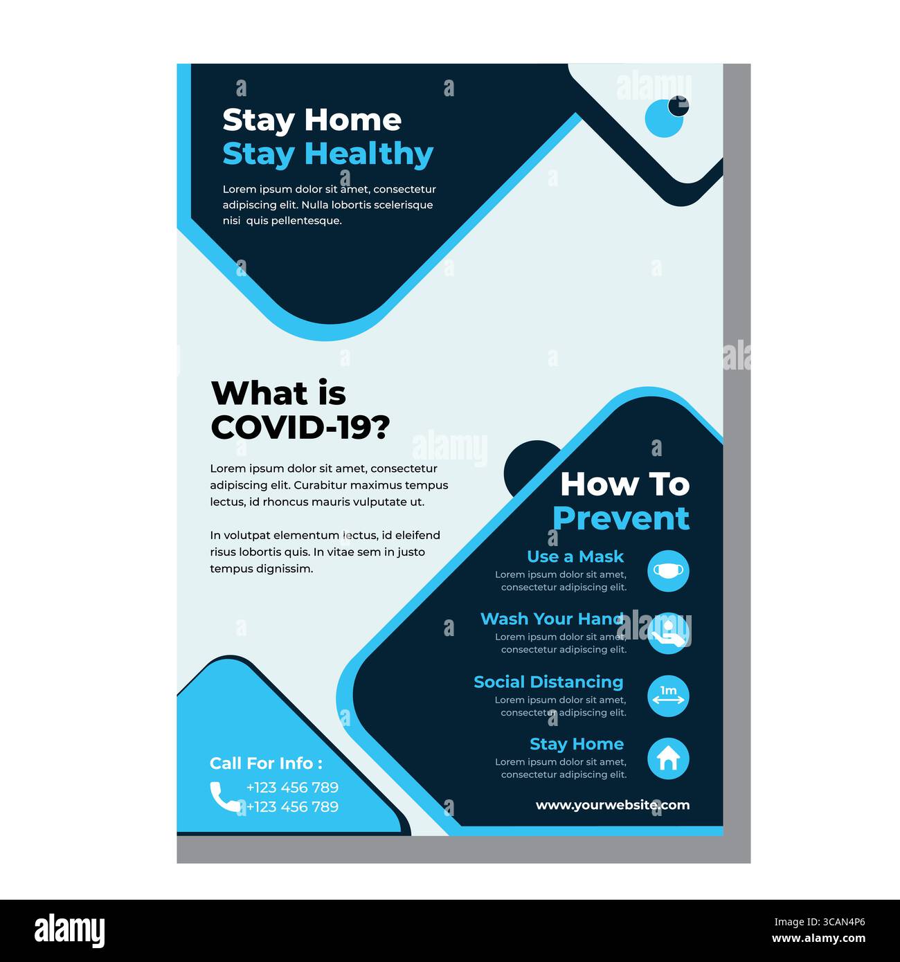 Covid 19 home education Stock Vector Images - Alamy
