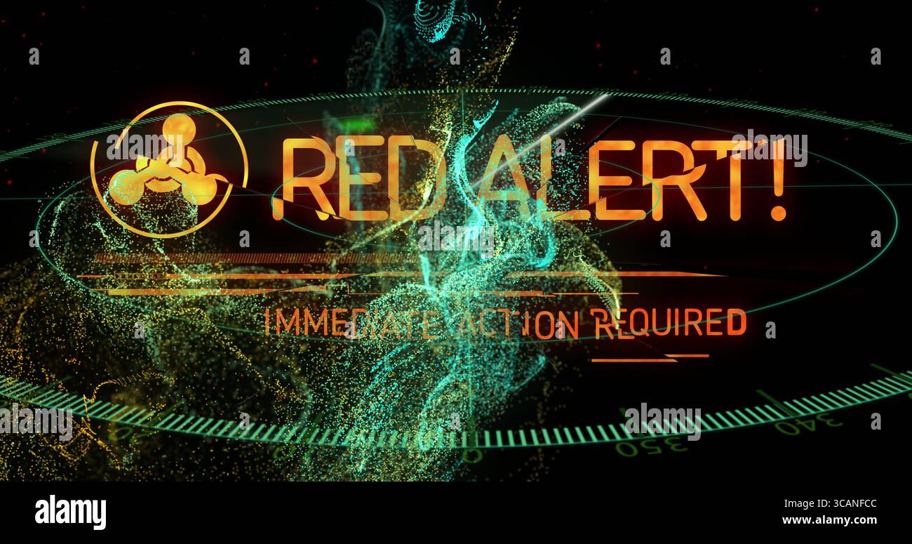Glowing hud graphic displaying hi-res stock photography and images - Alamy