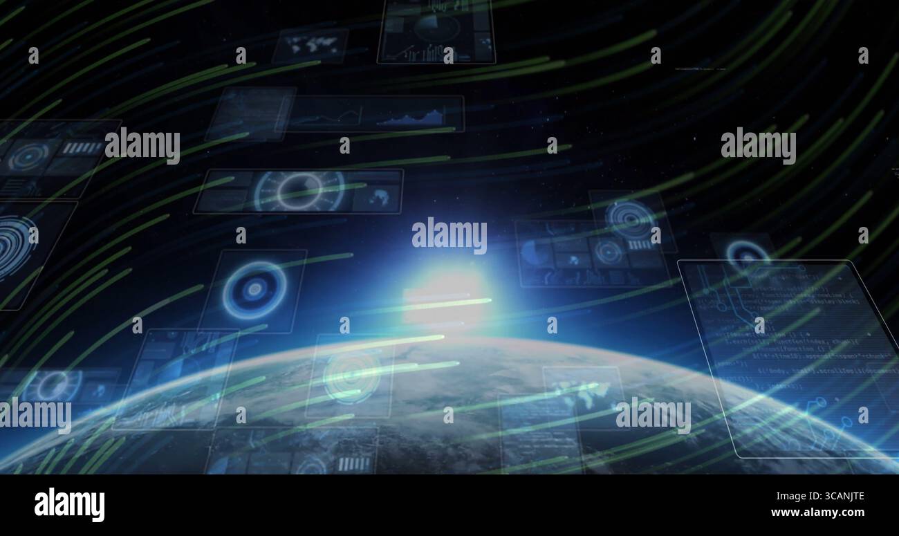 Showing curved earth horizon hi-res stock photography and images - Alamy