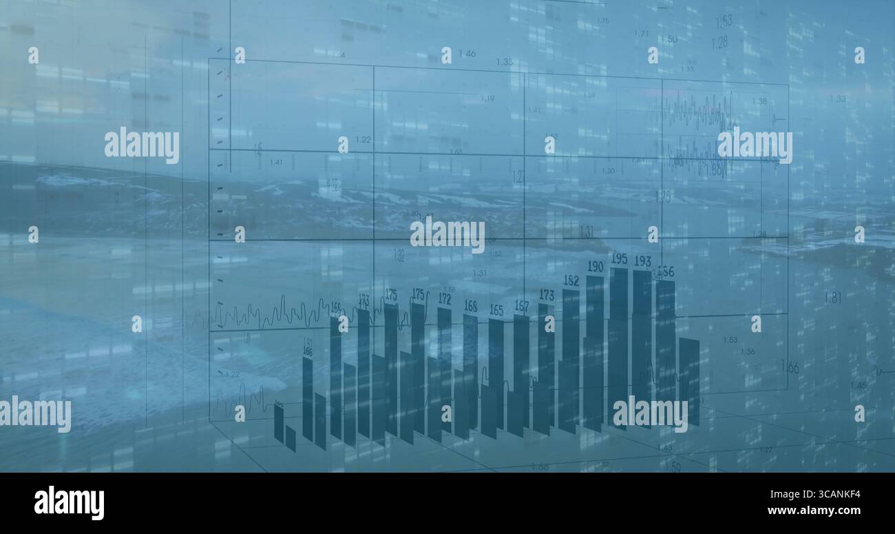 Projecting 3d bar chart hi-res stock photography and images - Alamy