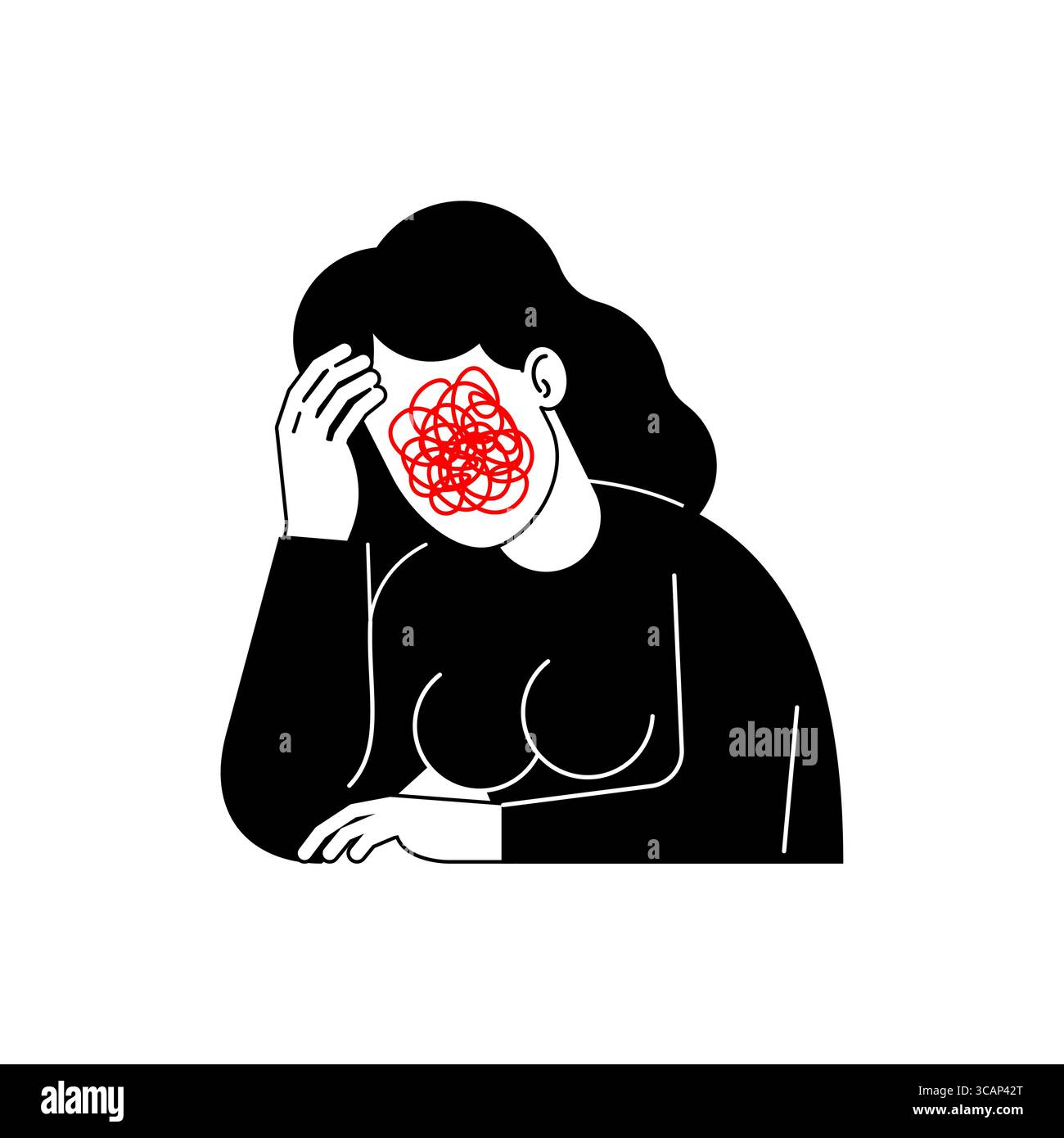 Cognitive overload Stock Vector Images - Alamy