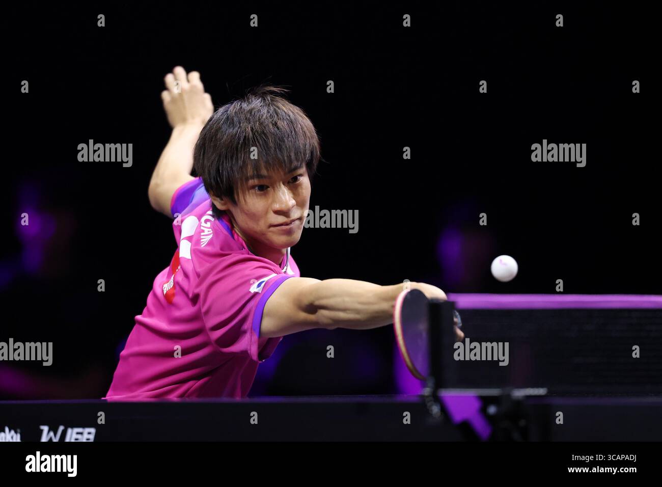 Yokohama BUNTAI, Kanagawa, Japan. 7th Aug, 2025. Shunsuke Togami (JPN), AUGUST 7, 2025 - Table ...