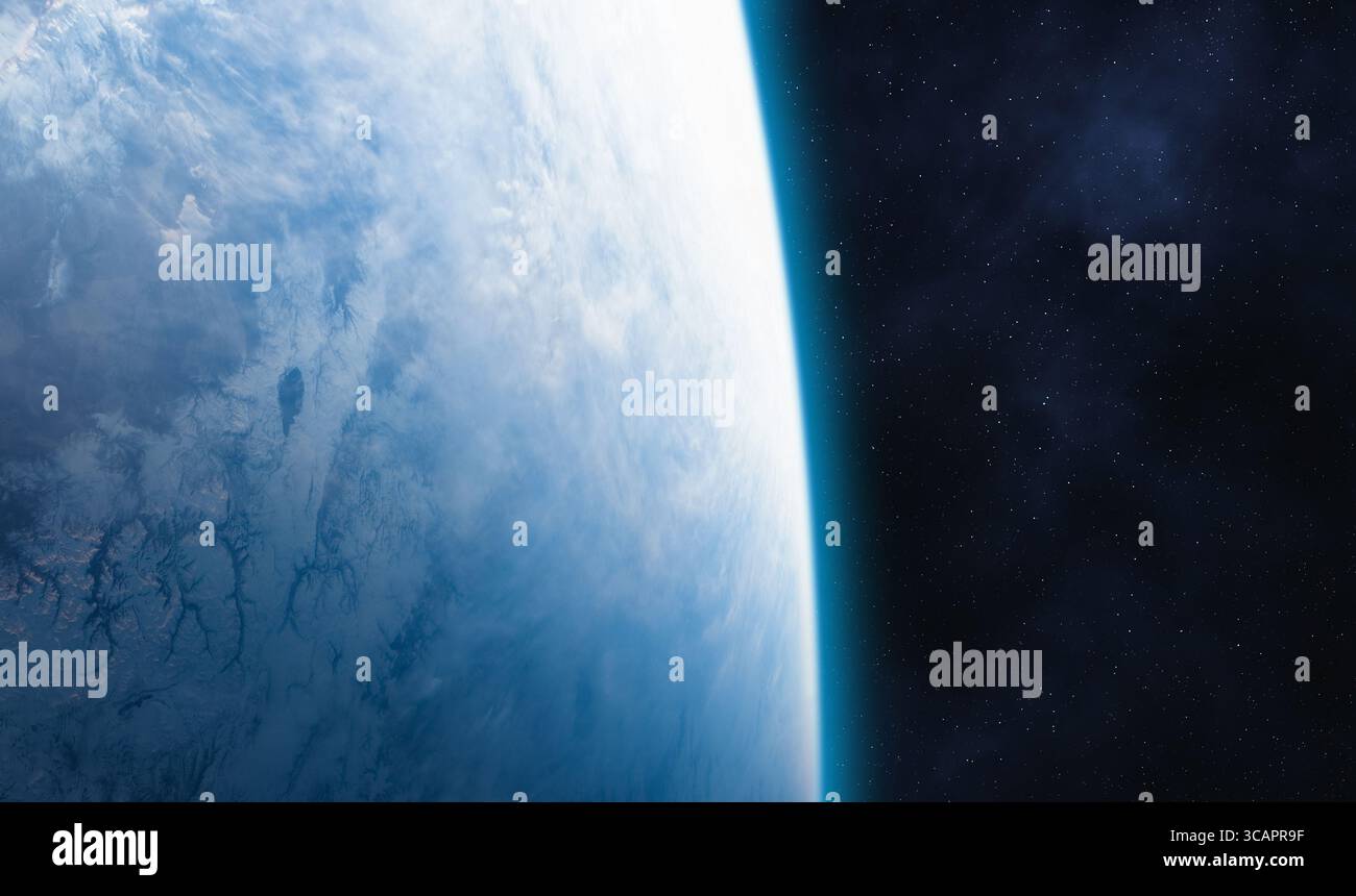 Habitable exoplanet ice world space hi-res stock photography and images ...