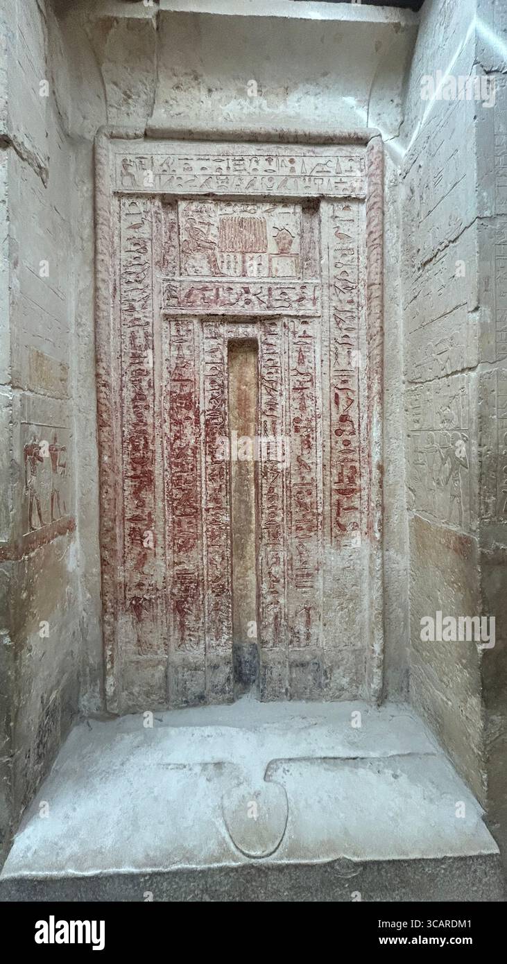 Tomb of Princess Sesheshet Idut from Egypt's 6th Dynasty in Saqqara ...
