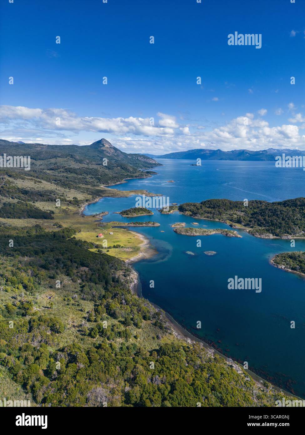 View of cape horn chile aerial hi-res stock photography and images - Alamy