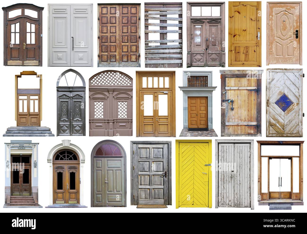 Picture modern building in Cut Out Stock Images & Pictures - Alamy