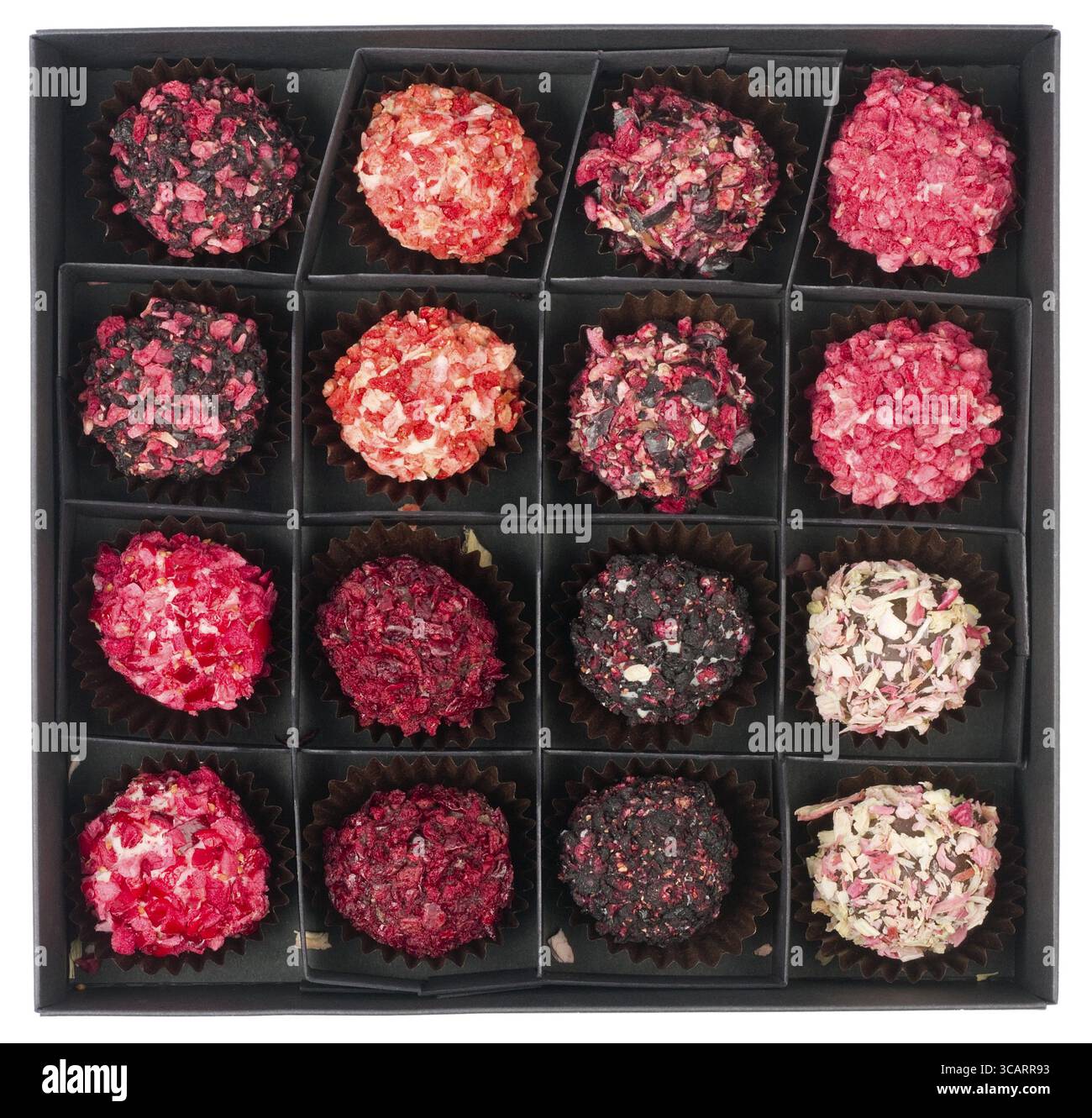 Exotic Christmas round handmade red Korean candies from a coco ginger ...