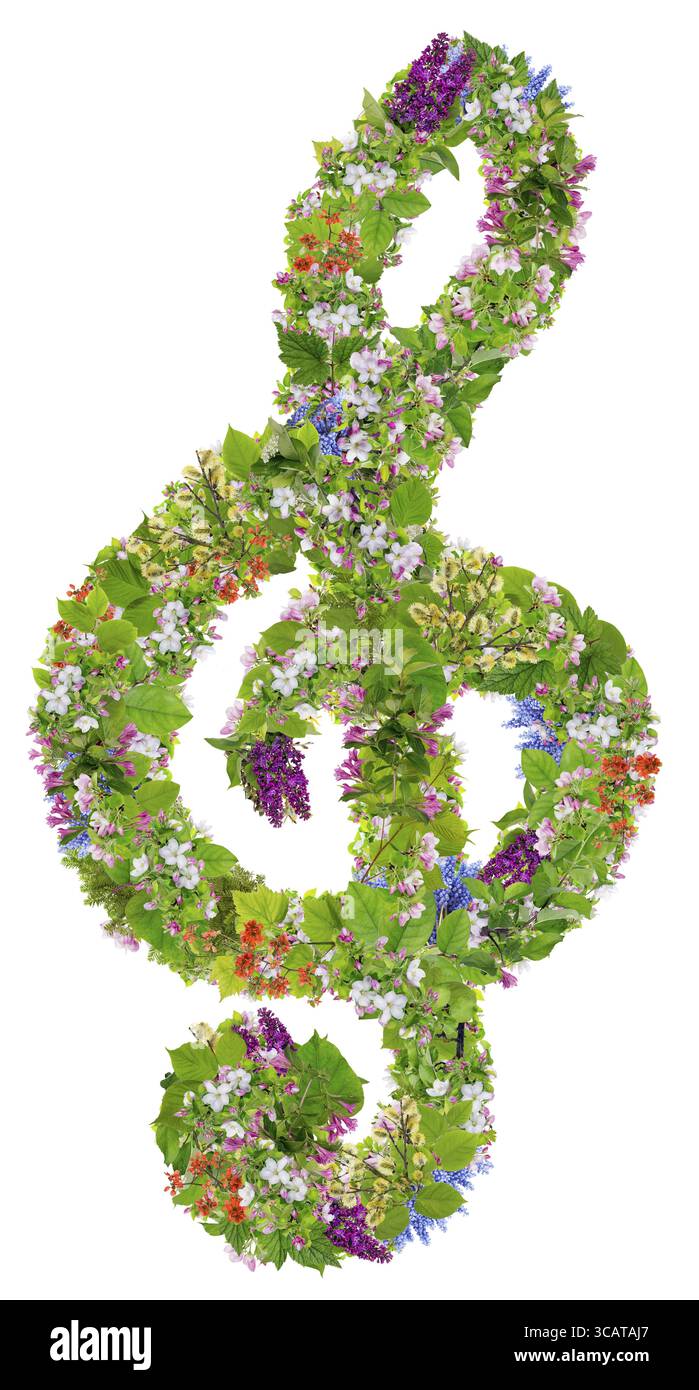 Symbol of the spring Cut Out Stock Images & Pictures - Alamy