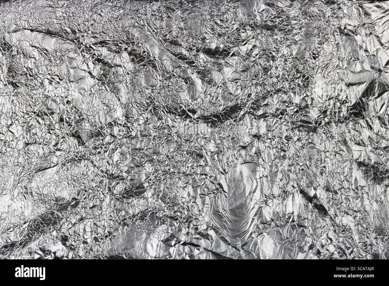 Crumpled aluminum foil hi-res stock photography and images - Alamy