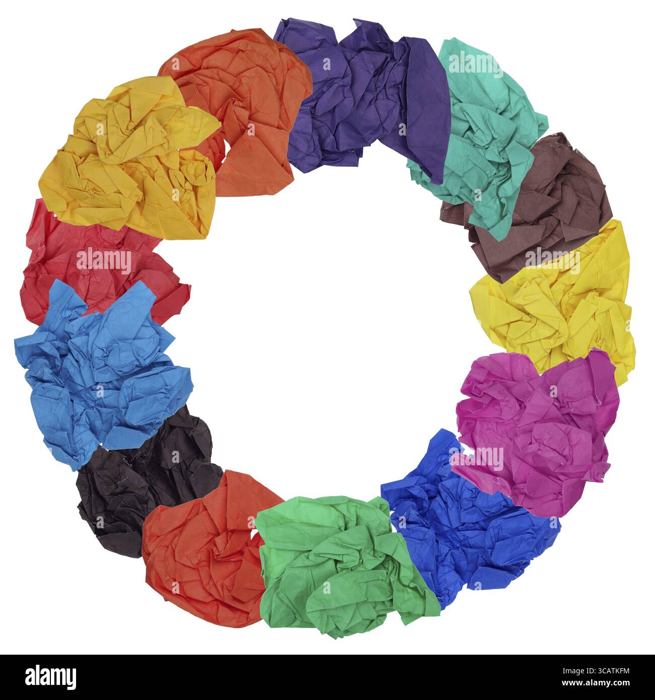 Collage made different people Cut Out Stock Images & Pictures - Alamy