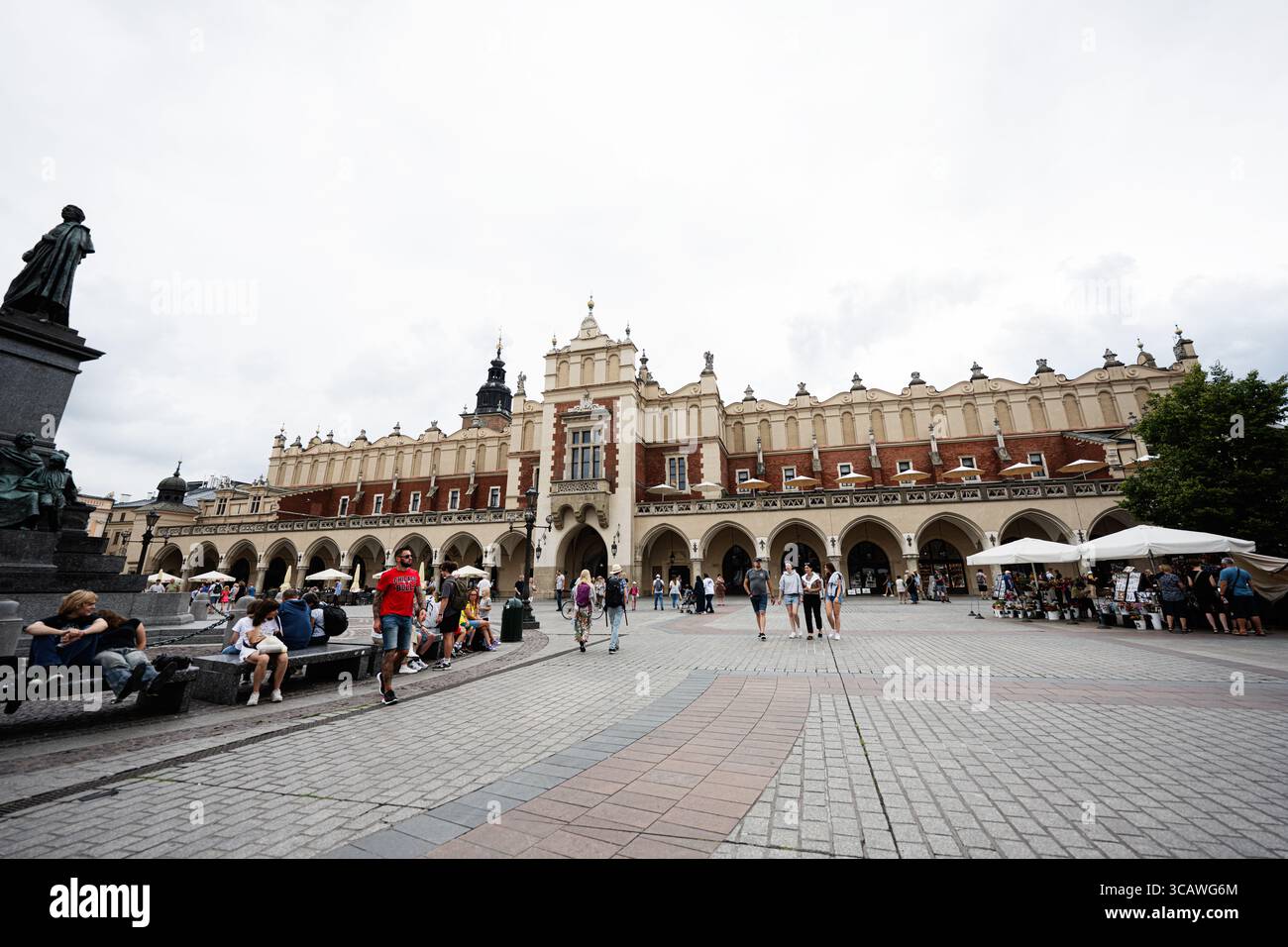 Krakow, Poland - July 08, 2025: Sukiennice Cloth Hall in Krakow's ...
