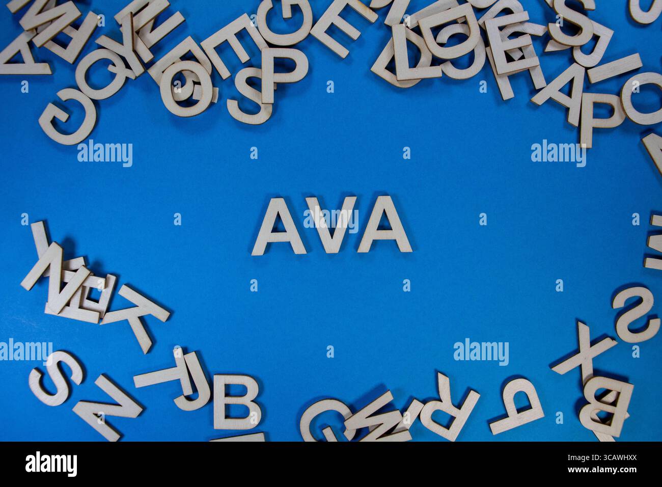 Ava font hi-res stock photography and images - Alamy